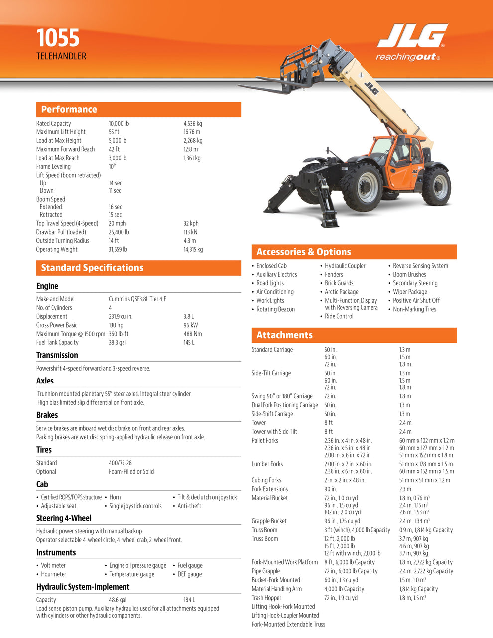 JLG 1055 (10K) – ICR Supply